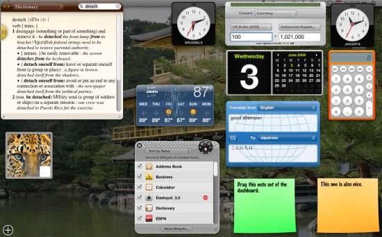 How To Place Your Widgets On The Desktop [Mac]