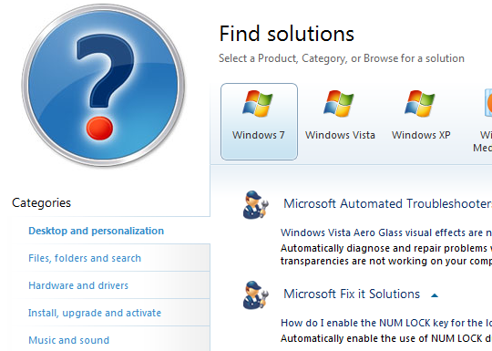 Microsoft Fix It Center Offers Quick Streamlined Troubleshooting