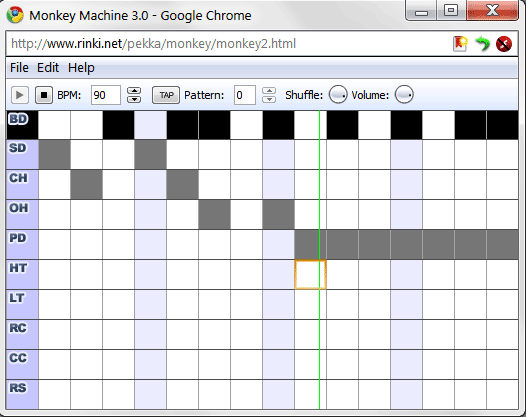 Monkey Machine: Free Online Drum Machine Anyone Can Use