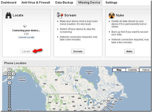 Remotely Erase Data From Your Stolen Phone using Lookout