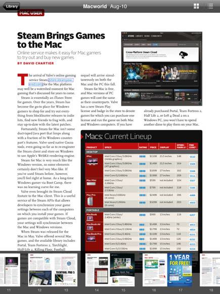 Zinio - Read Your Favorite Magazines On Your iPad (or PC)