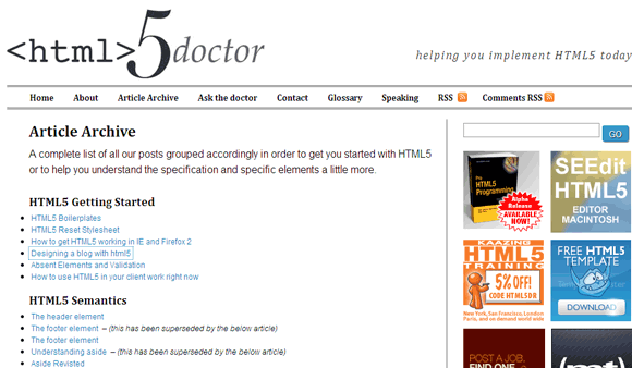 10 Websites to See What HTML5 Is All About