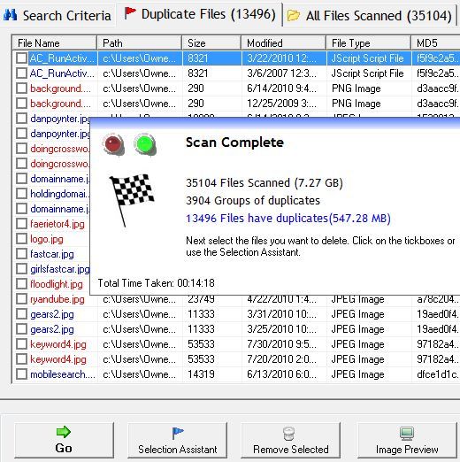Remove Duplicate Files & Directories with Duplicate Cleaner