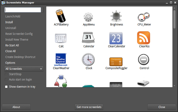 Spruce Up Your Linux Desktop with Screenlets