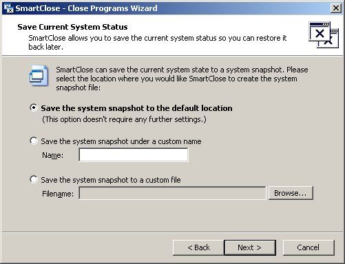 Take & Restore Quick Snapshots Of Your System State With SmartClose ...