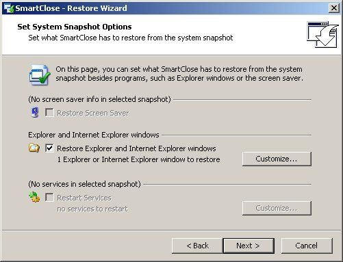 Take & Restore Quick Snapshots Of Your System State With SmartClose ...