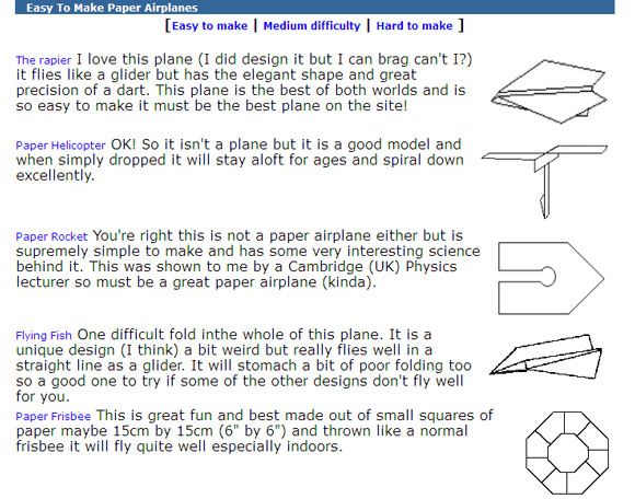 Learn How to Make Paper Airplanes With These Five Paper Craft Websites