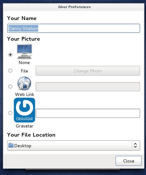 Giver - Still The Best Way to Send Files Across A Network [Linux]