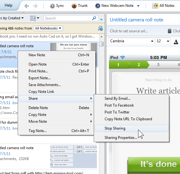5 Uses for the Evernote Desktop Clients [Windows and Mac]