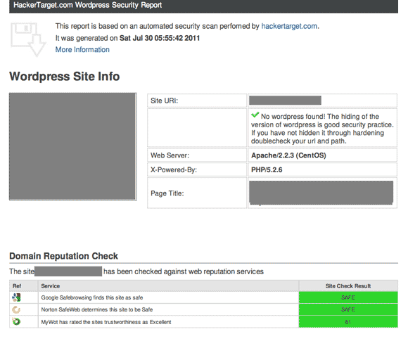 Give Your Website A Thorough Security Check With HackerTarget