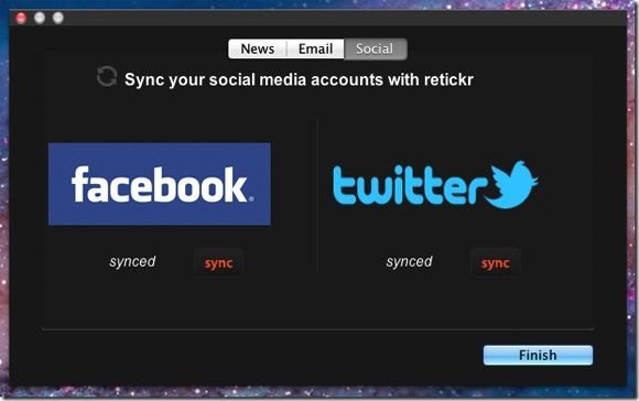 Place A Customized News Ticker On Your Desktop With Retickr [Mac]
