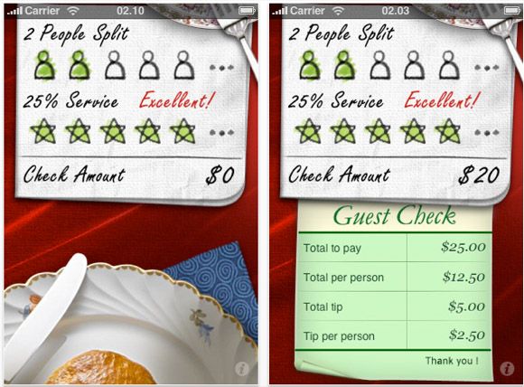 3 Great Apps To Easily & Fairly Split A Bill Among Several People [iPhone]