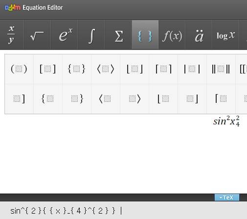 Daum Equation Editor: Create & Edit Mathematical Equations [Chrome]