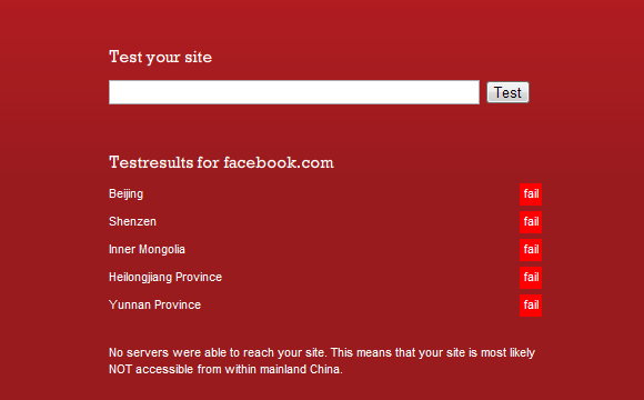 How To Quickly Check If Your Site Is Visible Behind The Great Firewall ...