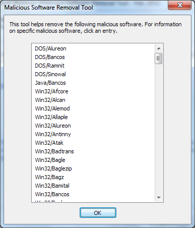 The Microsoft Malware Removal Tool - How Well Does It Work?