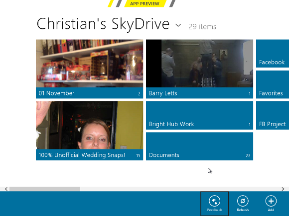 Accessing The Cloud With Windows 8 Consumer Preview
