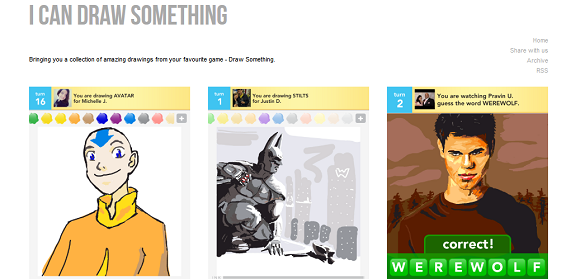 10 Cool Websites Featuring Draw Something Art