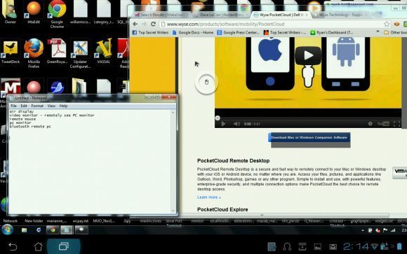 Use Your Android Tablet To Boost Your Desktop Computer at Work