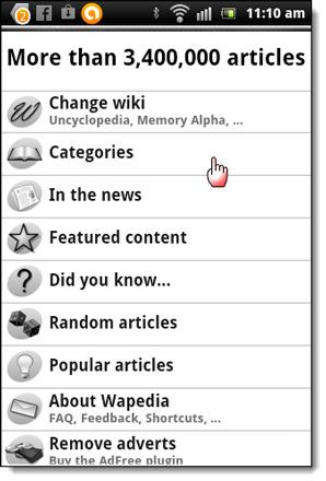 How I Use Wapedia For Reference And Wikipedia Search When I Am Stuck ...