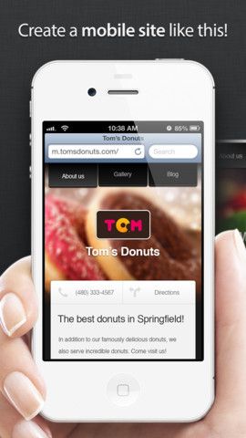 M.dot: Easily Create a Mobile Website on Your iPhone [iOS]