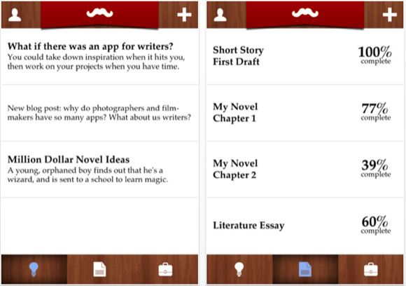 4 iPhone/iPad Apps For Brainstorming Writing Ideas, Plots, & Characters
