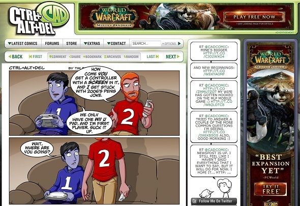 10 Awesome Webcomics Drawn Just for Geeks