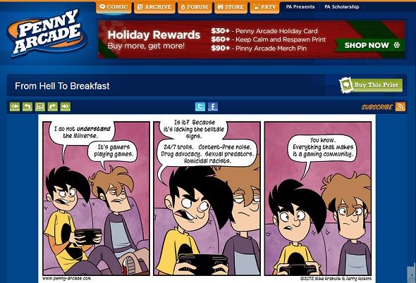 10 Awesome Webcomics Drawn Just for Geeks