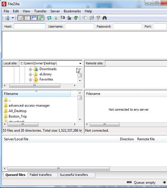 Master FTP File Transfers On All Of Your Sites With FileZilla