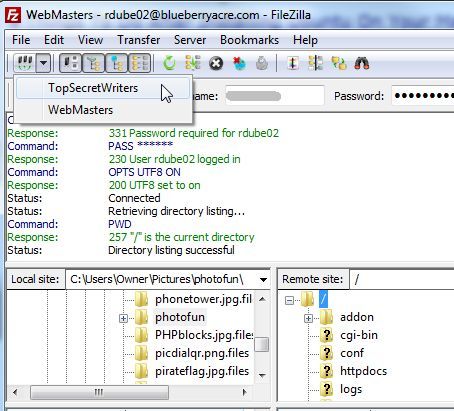 Master FTP File Transfers On All Of Your Sites With FileZilla