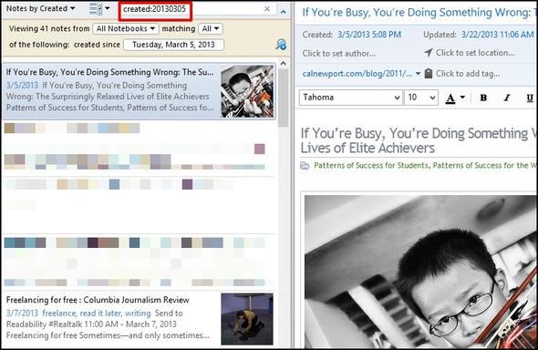 20 Evernote Search Features You Should Be Using