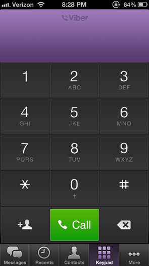 Viber: Call & Text Other Users For Free [iPhone]