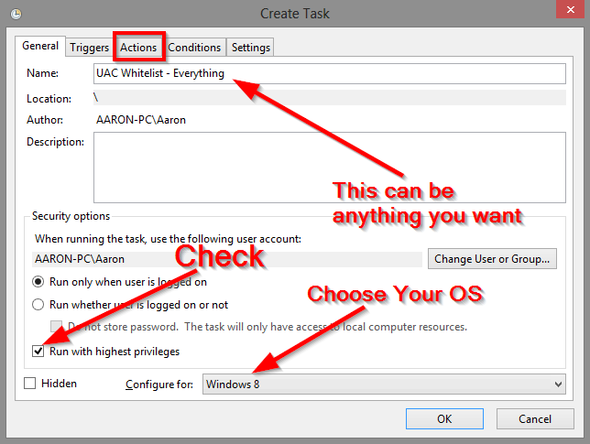Stop Annoying Uac Prompts How To Create A User Account Control