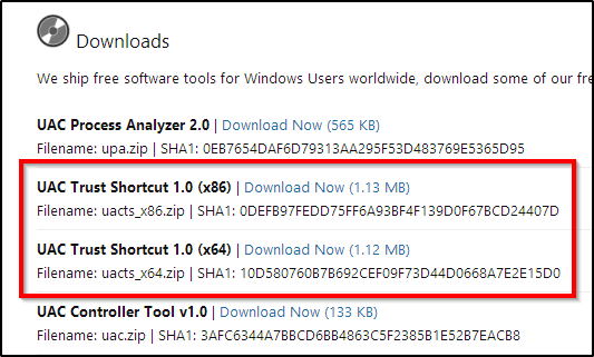 Stop Annoying Uac Prompts How To Create A User Account Control