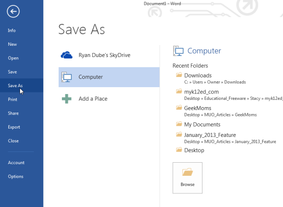3 Ways To Make Office 2013 More Like Office 2010