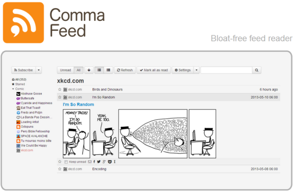 Only One More Month: Turn Google Reader Into CommaFeed Or Reedah In A ...