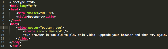 Get Started With HTML5