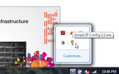 Create and Store Network Settings Profiles With Simple IP Config