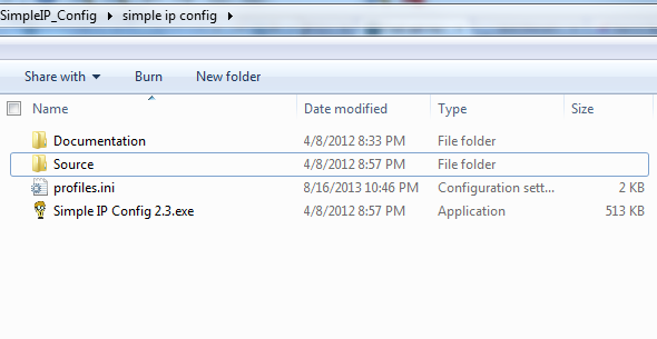 Create and Store Network Settings Profiles With Simple IP Config