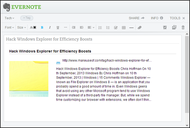Evernote's New Web Clipper Is The Ultimate Content Saving Tool
