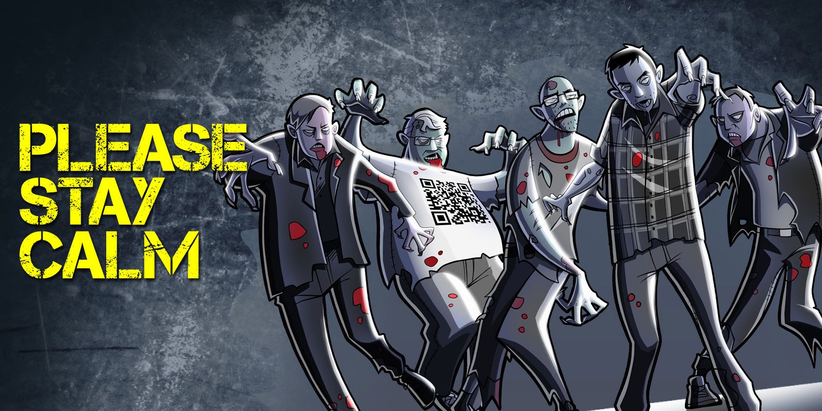 Keep Calm Zombie Wallpaper