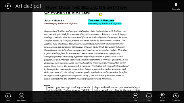 Best Modern PDF Reader: Windows 8 Default or Adobe Reader Touch?