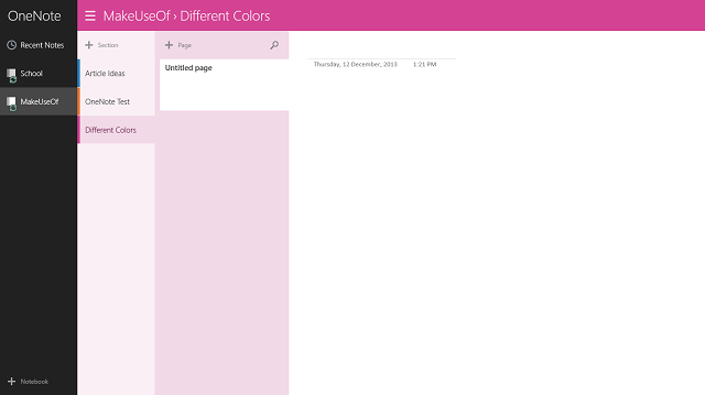 The Perfect Modern Notetaking App: OneNote For Windows 8