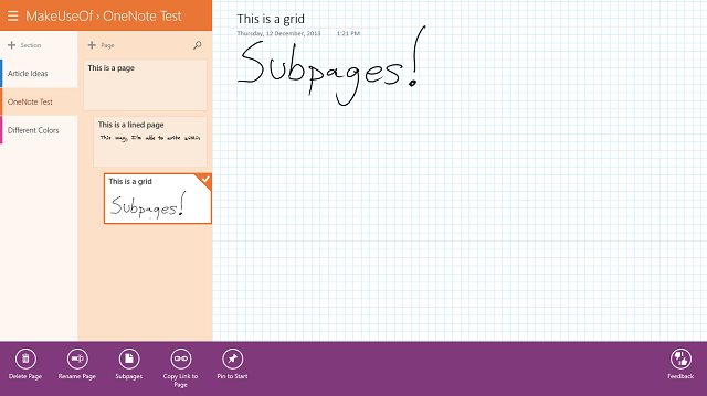 The Perfect Modern Notetaking App: OneNote For Windows 8