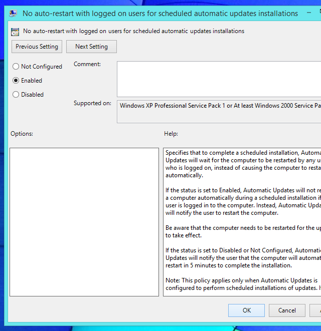 How to Disable Forced Restarts After a Windows Update