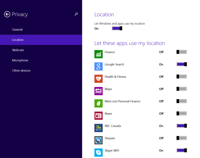Native Security and Privacy Options For Windows 8.1 Explained