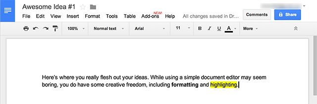 How To Use Google Drive To Capture Your Great Ideas & Never Lose Them