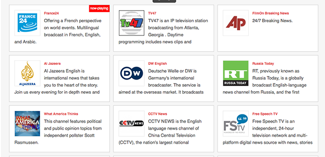 Watch Live TV Online, For Free, With FilmOn