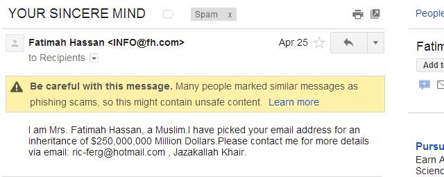 5 Examples To Help You Spot A Fraud Or Fake Email