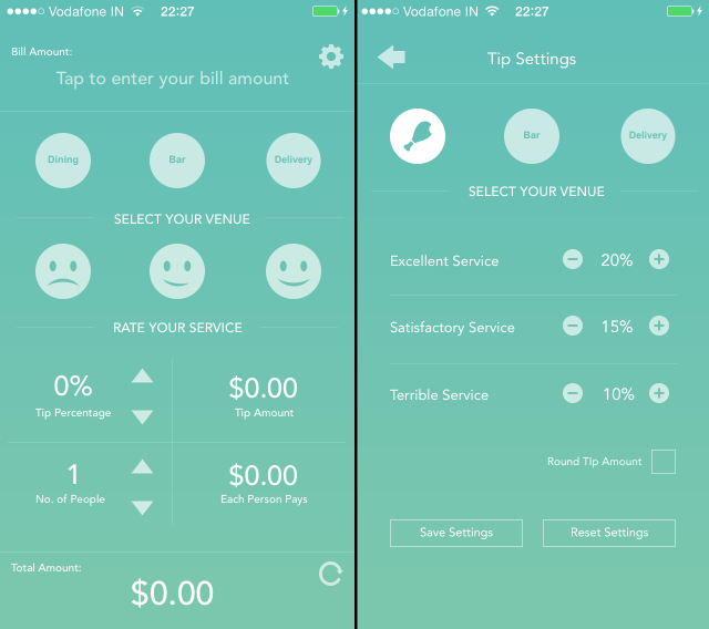 Calculate Tips And Split Bills With These Beautiful Smartphone Apps
