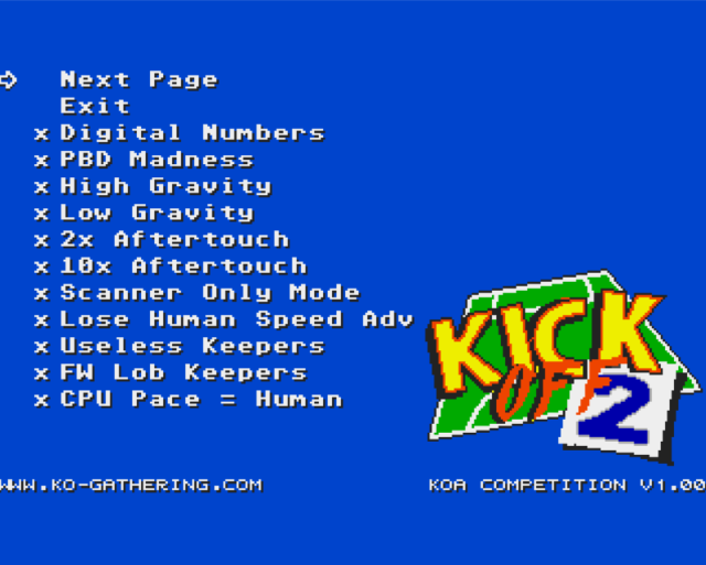 Arcade Football, 16-Bit Style: Install Kick Off 2 in Windows!